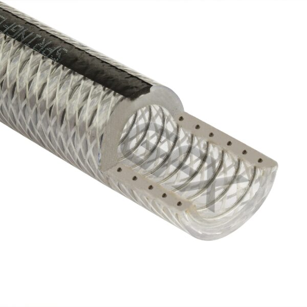 16mm I/D Springflex Reinforced Braided Hose 10, 20, 30 Mtr Length
